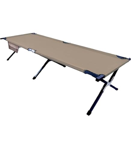 Amazon | キャプテンスタッグ エクスギア アルミGI キャンピングベッド